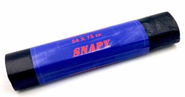 ΣΑΚΟΥΛΑ ΑΠΟΡΡΙΜΑΤΩΝ ΜΕ ΚΟΡΔΟΝΙ SNAPY 54cm x 75cm 10 TEMΑΧΙΩΝ