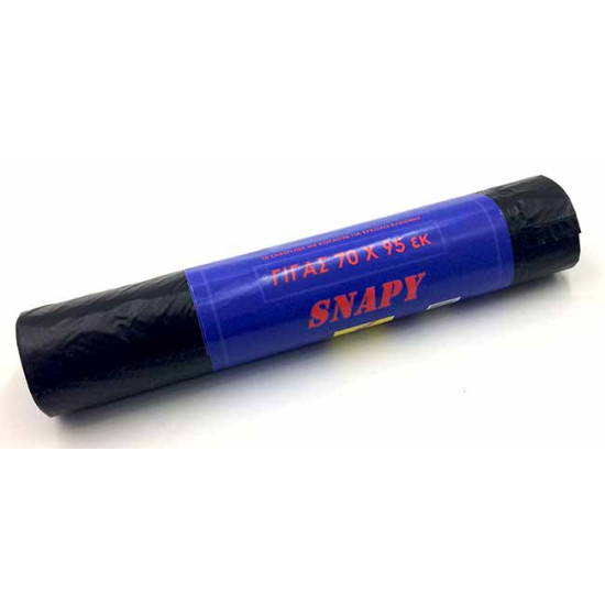 ΣΑΚΟΥΛΑ ΑΠΟΡΡΙΜΑΤΩΝ ΜΕ ΚΟΡΔΟΝΙ SNAPY 70cm x 95cm 10 TEMΑΧΙΩΝ