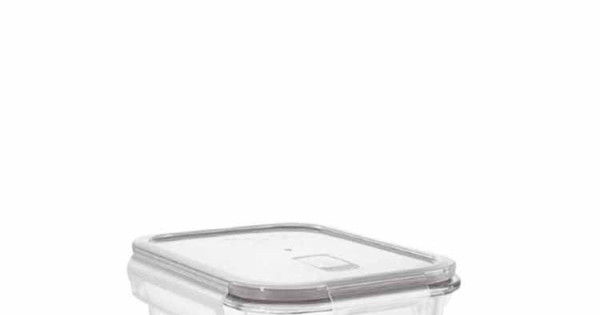 ΦΑΓΗΤΟΔΟΧΕΙΟ ΜΕ ΚΛΙΠΣ ΓΥΑΛΙΝΟ ΤΕΤΡΑΓΩΝΟ 1200ml